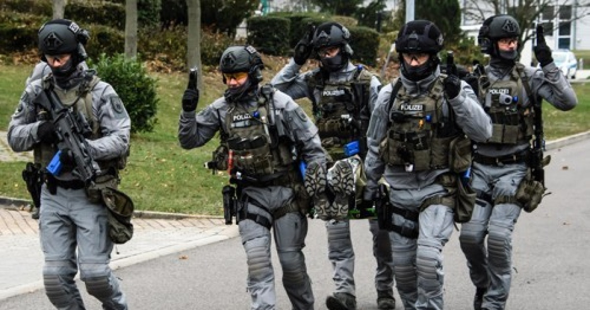 GERMANY POLICE TERROR ATTACK PRACTICE