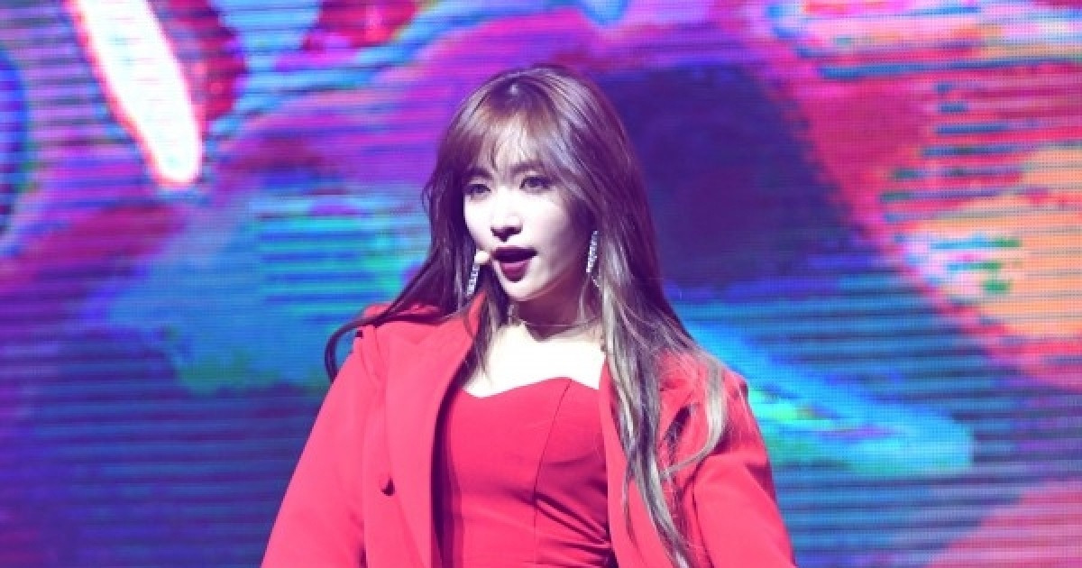 EXID 하니, 무대를 장악하는 섹시미