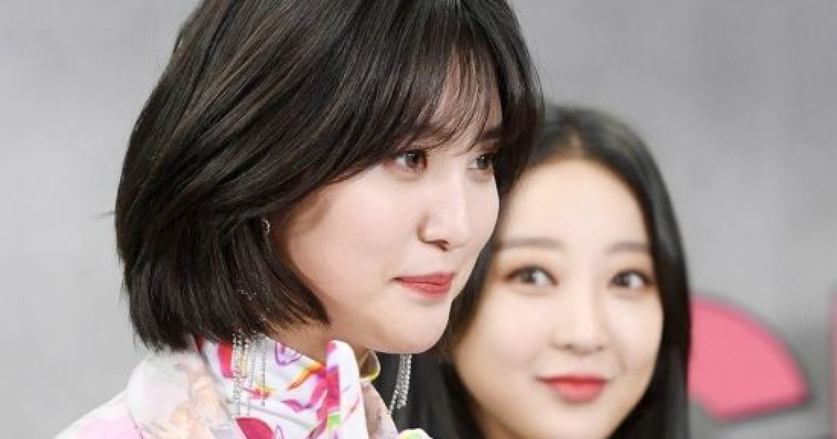 [ST포토] EXID 정화, '진행 솜씨 보실래요?'