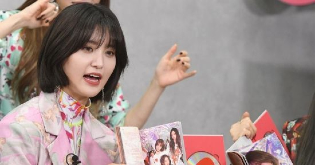 [ST포토] EXID 정화, '앨범 속도 공개'