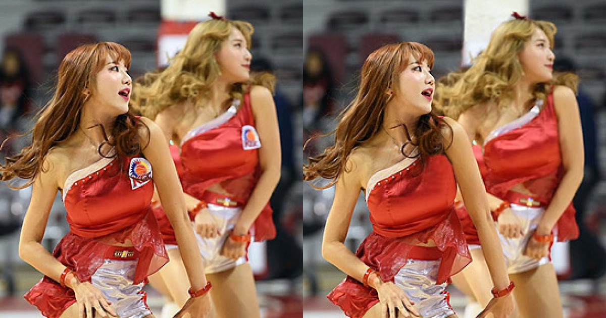 [다른부분찾기] KGC 치어리더들의 화려한 댄스 공연 편