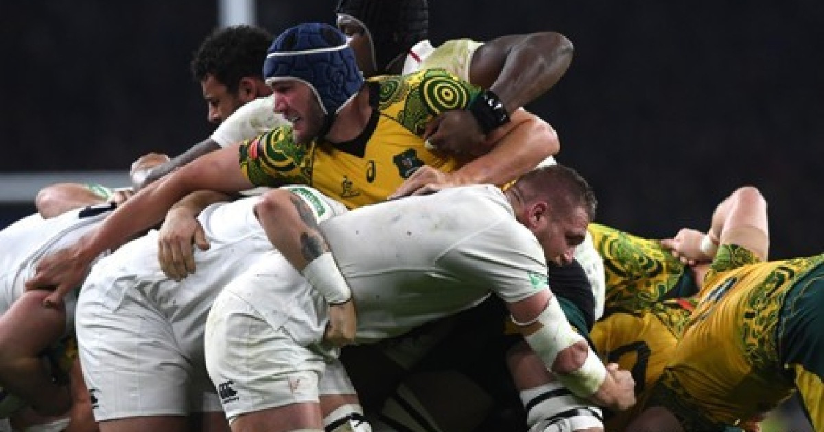 BRITAIN RUGBY AUTUMN INTERNATIONAL