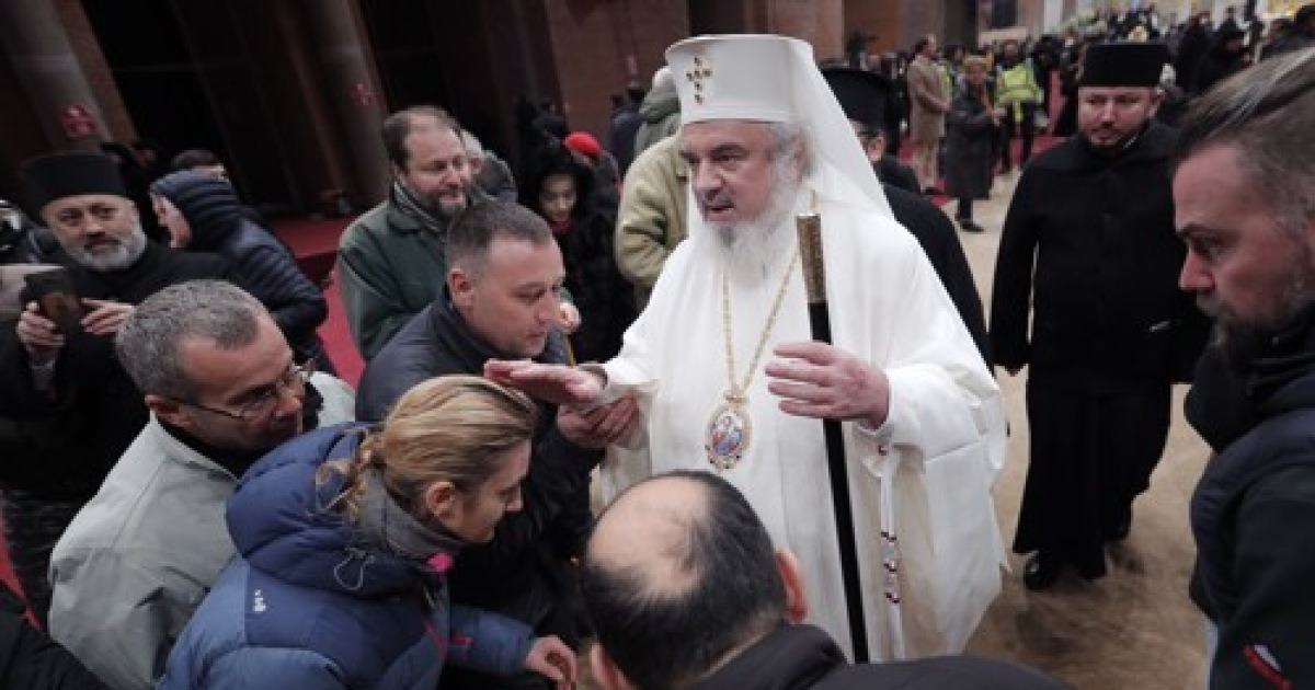 ROMANIA NEW ORTHODOX CATHEDRAL OPENING PREPARATIONS