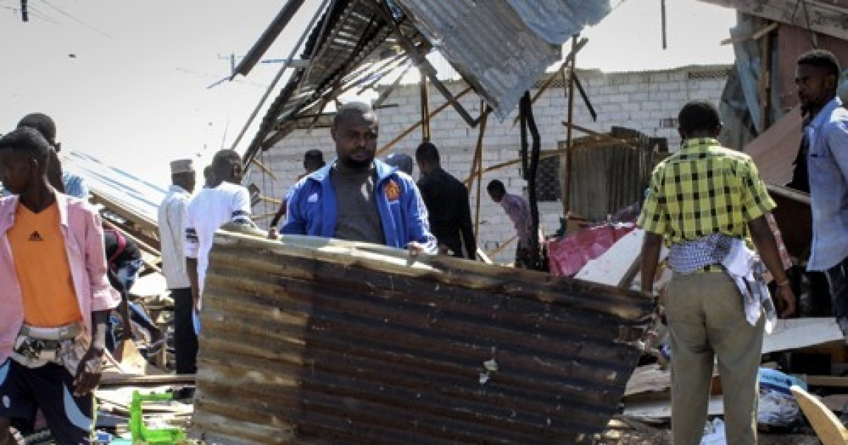 SOMALIA MARKET EXPLOSION