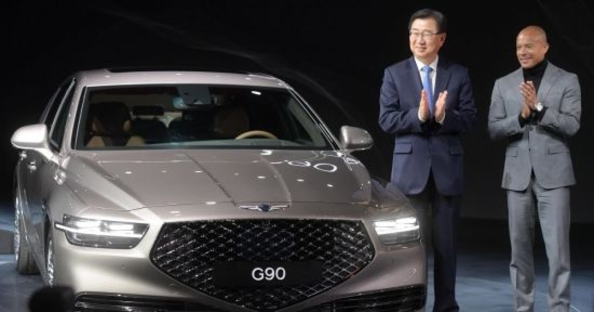 [포토]이게 바로 '제네시스 G90'