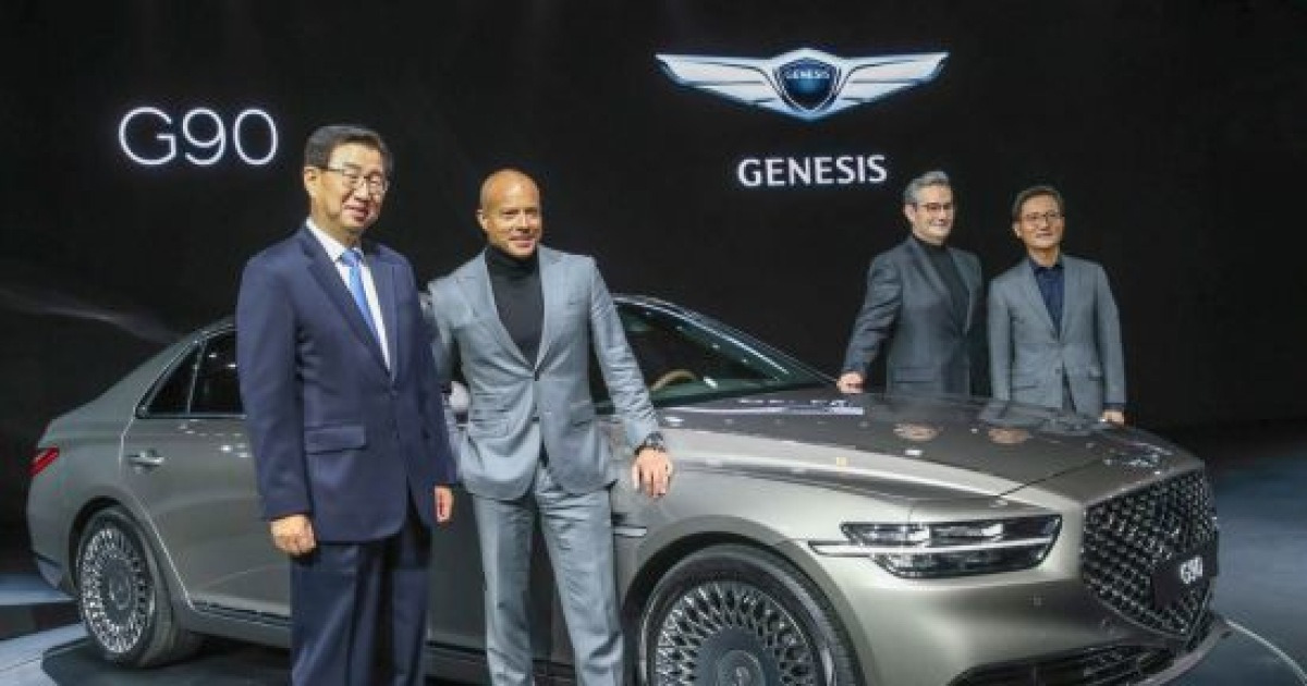 [포토] 제네시스, 럭셔리 플래그십 세단 G90 공식 출시