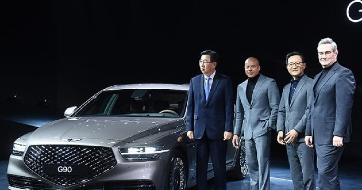 확 바뀐 제네시스 'G90' 6700대 계약..판매실적 회복 이끌까