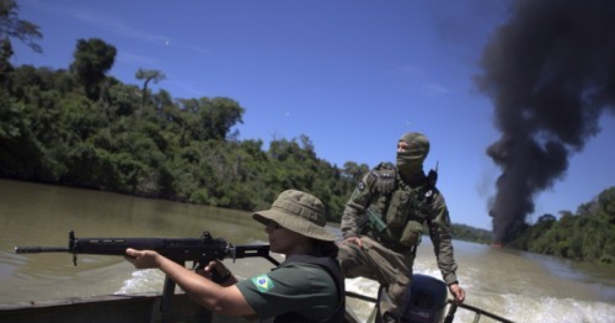 Brazil Amazon Peril
