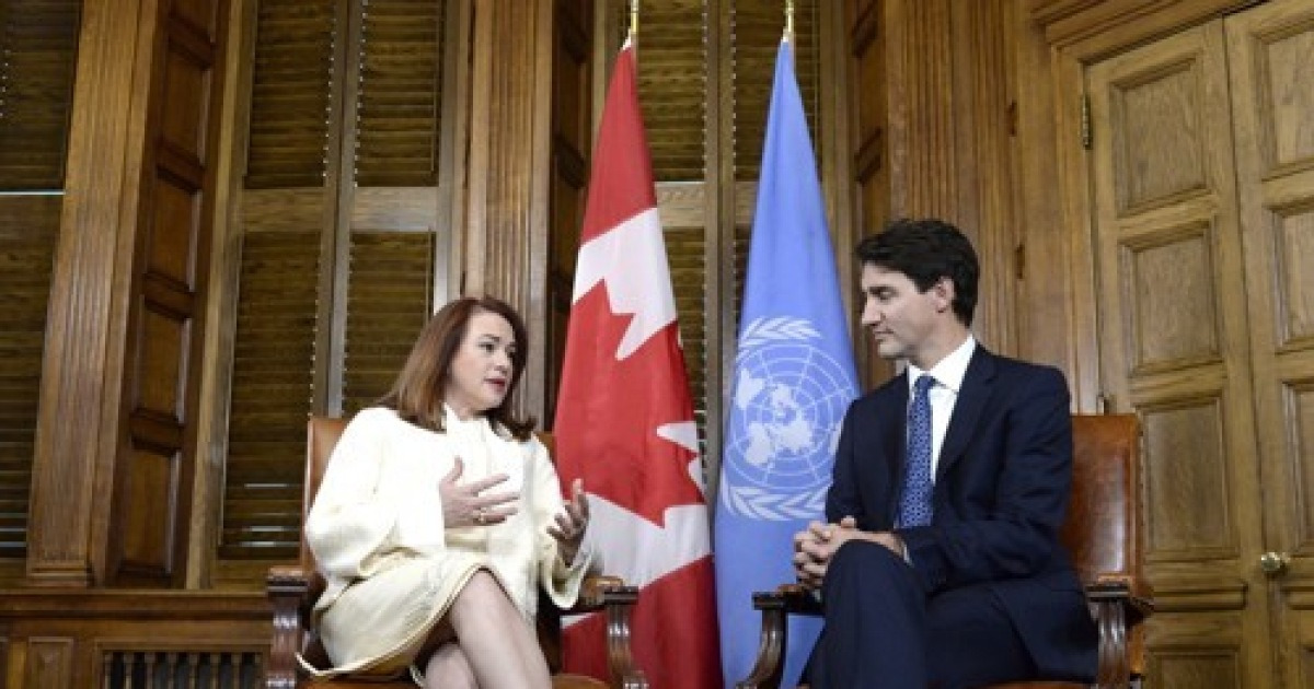 Trudeau UN General Assembly President