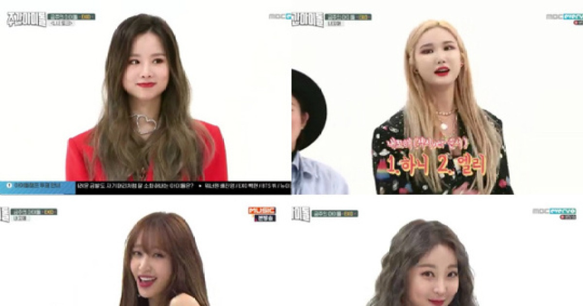 '주간아이돌' EXID "4인→5인 완전체 출연, 좋았다" 소감