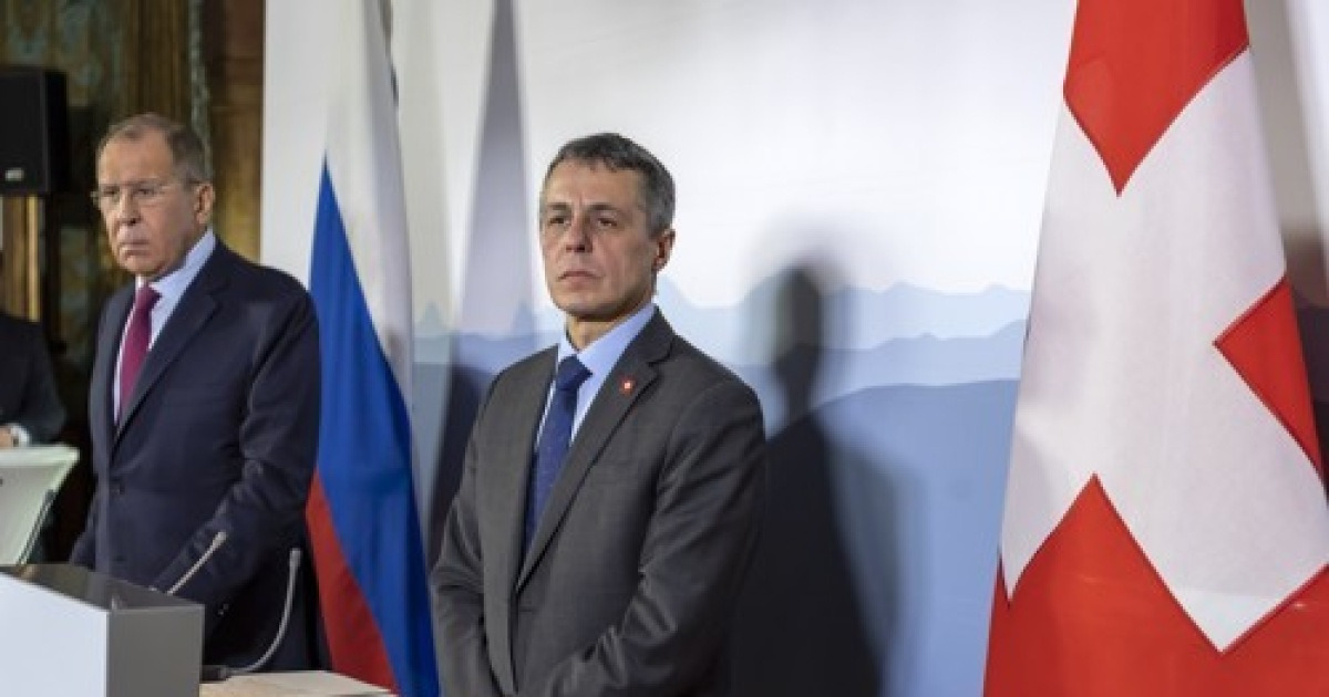 SWITZERLAND RUSSIA LAVROV DIPLOMACY