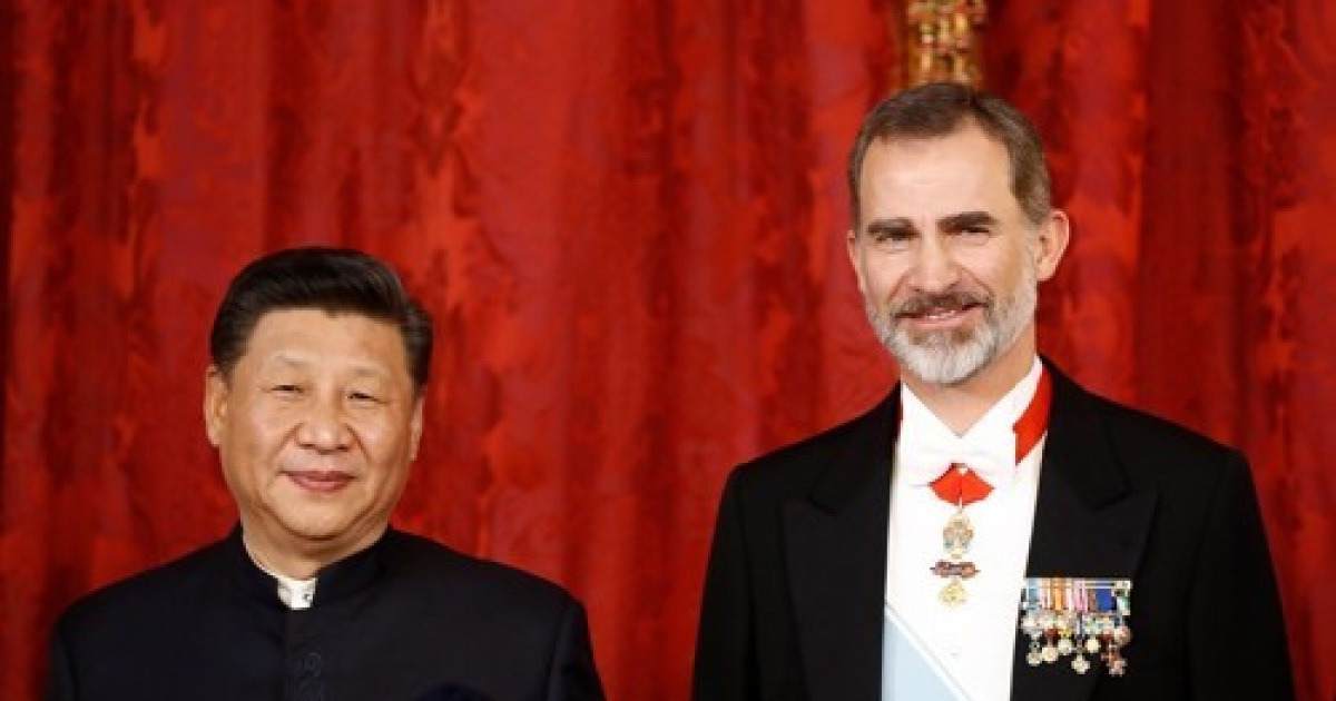SPAIN CHINA MONARCHY