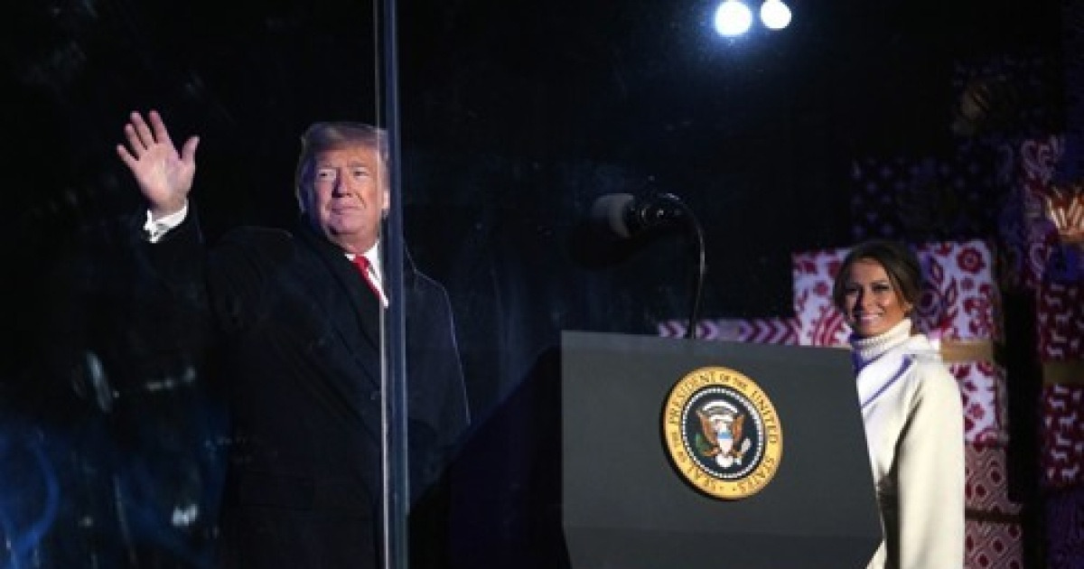 Trump Christmas Tree