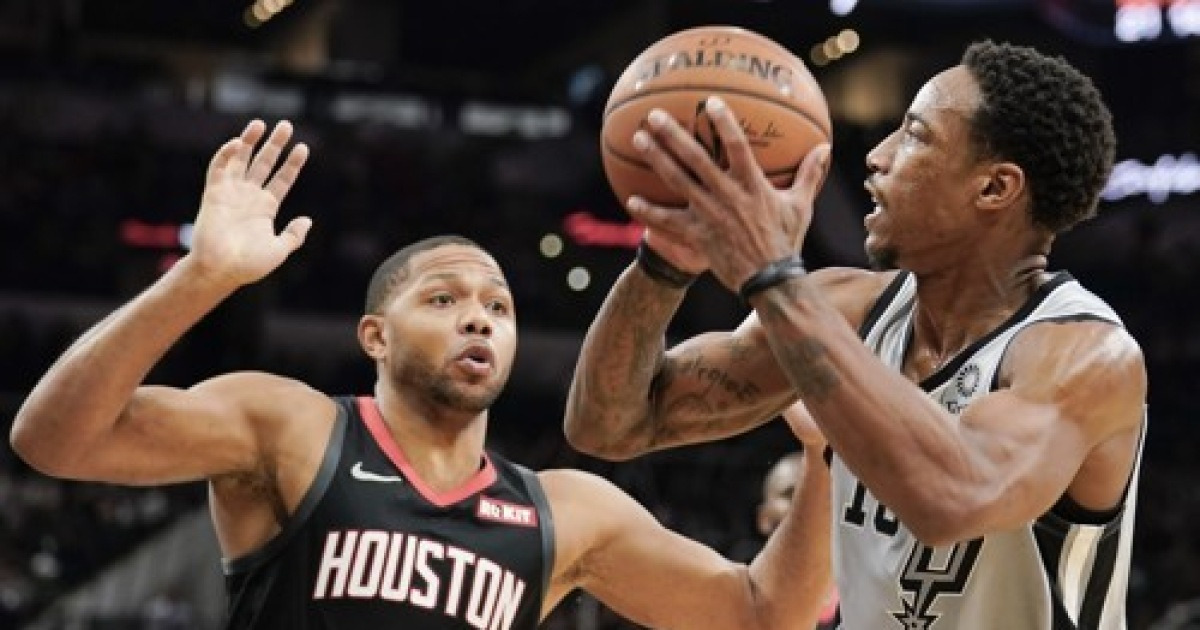 Rockets Spurs Basketball