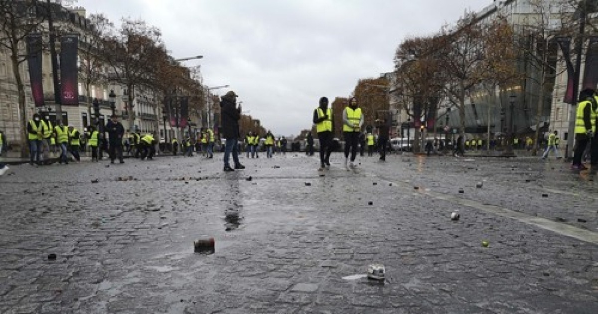 FRANCE-PARIS-"YELLOW VESTS"-PROTEST