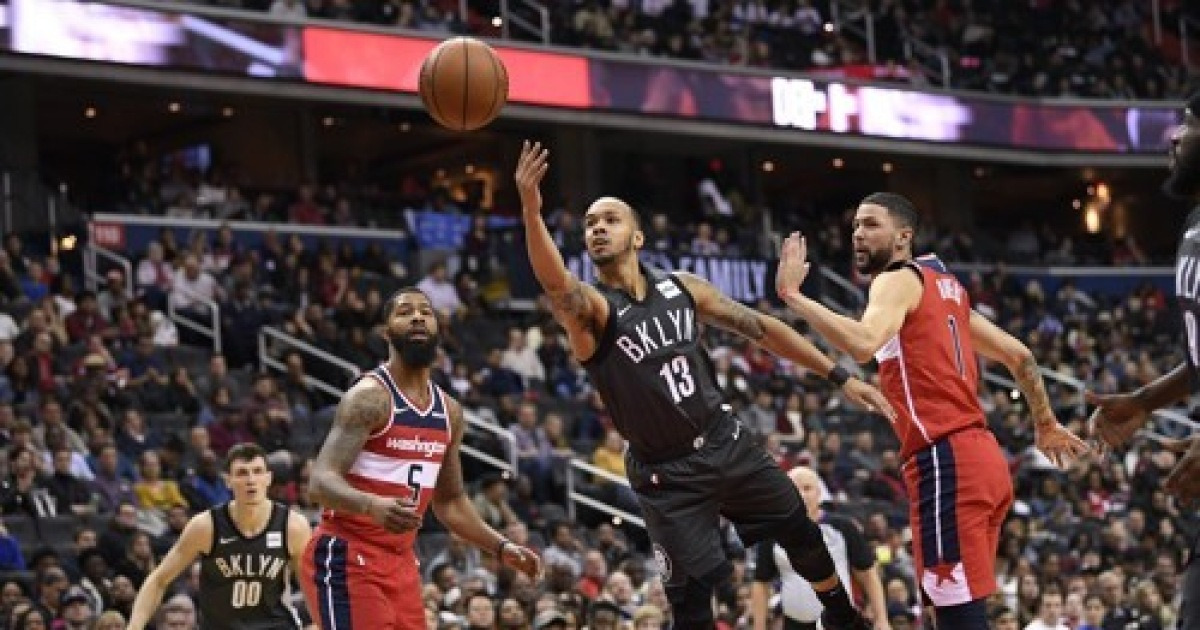 Nets Wizards Basketball