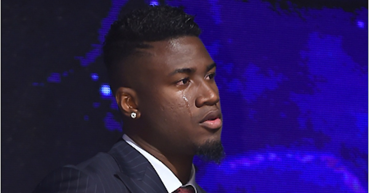 [MD포토] 말컹 'MVP의 뜨거운 눈물'