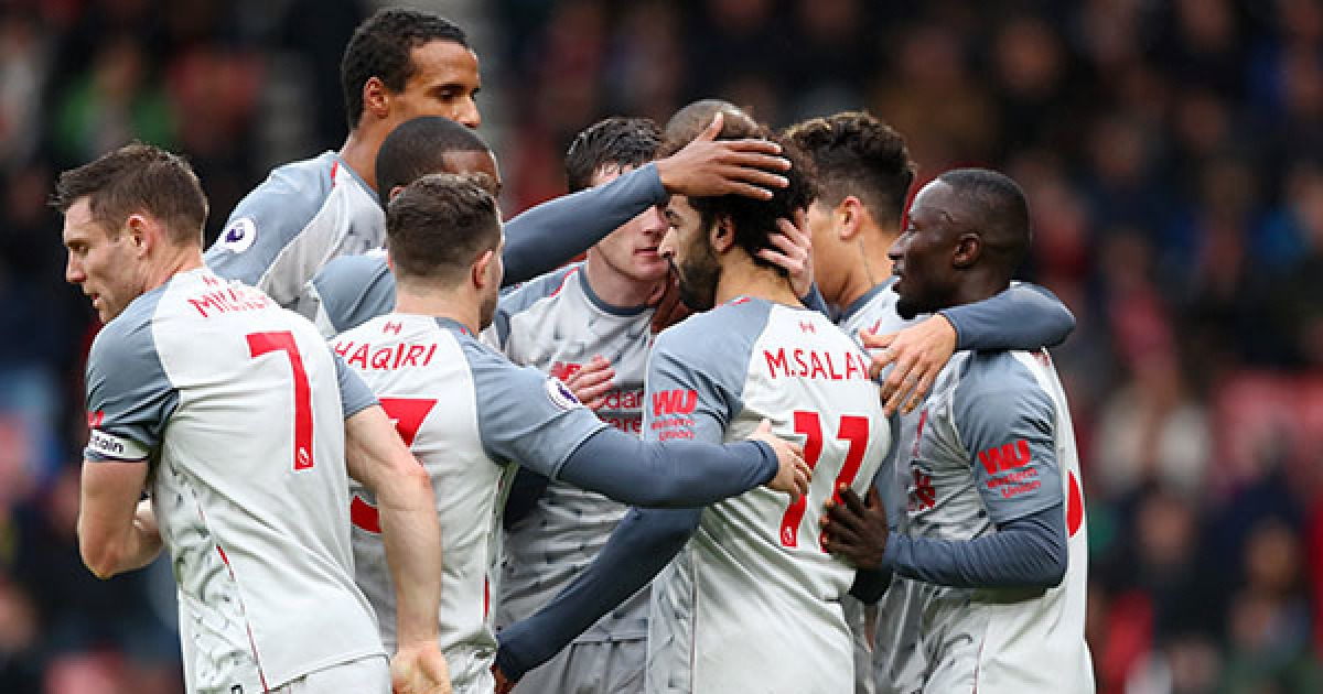 [EPL 16R] '살라 해트트릭' 리버풀, 본머스 4-0 완파..16G 무패행진