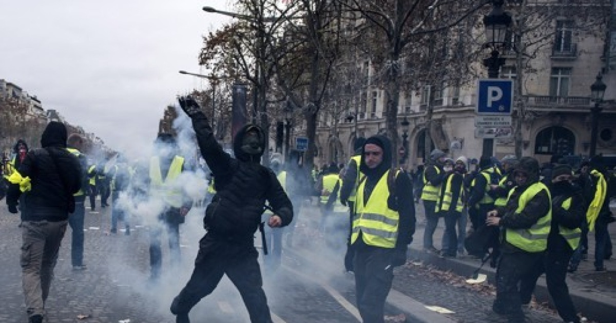 FRANCE PROTEST YELLOW VESTS
