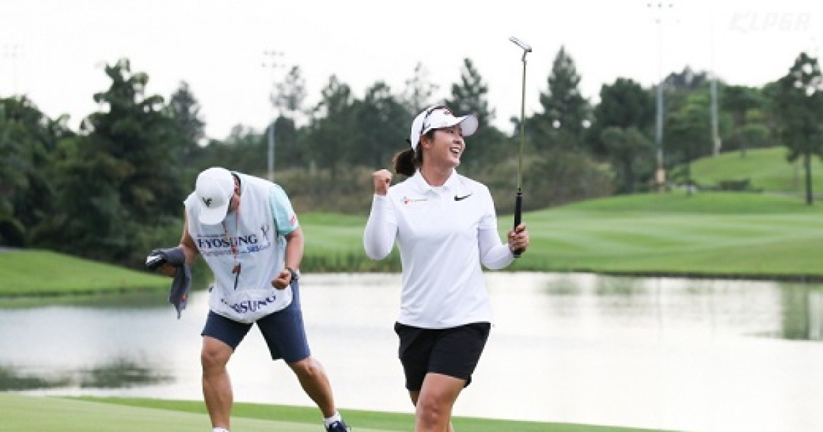 박지영, 2019시즌 KLPGA 투어 개막전 우승..통산 2승