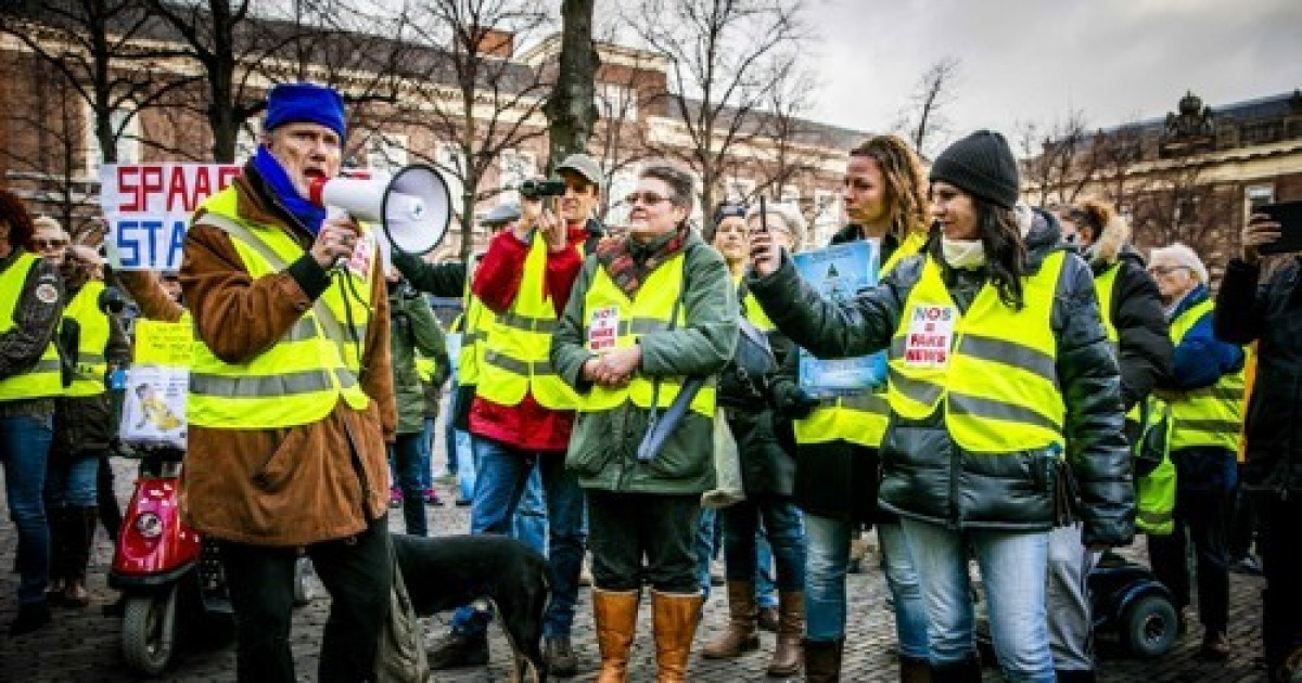 NETHERLANDS PROTEST YELLOW VESTS