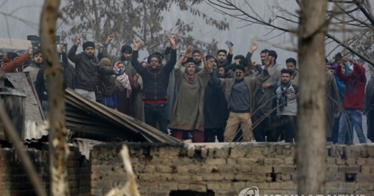 India Kashmir Fighting