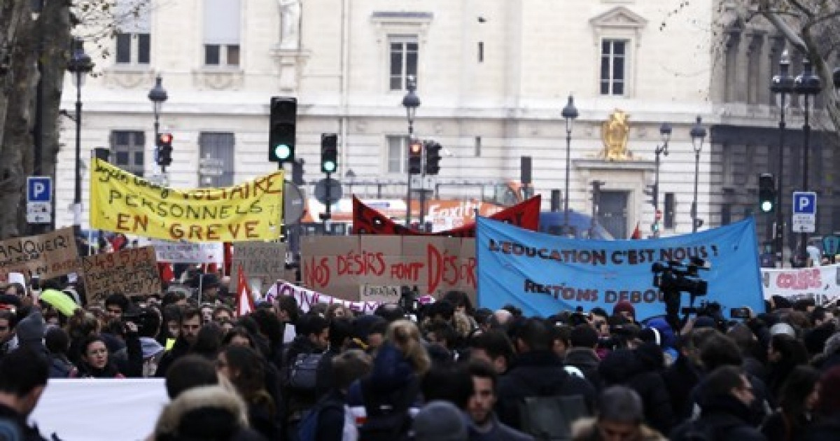 FRANCE STUDENT PROTEST