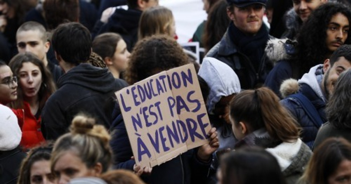 FRANCE STUDENT PROTEST