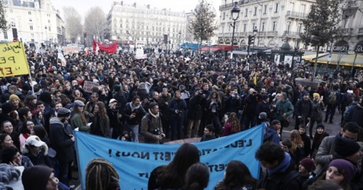 FRANCE STUDENT PROTEST