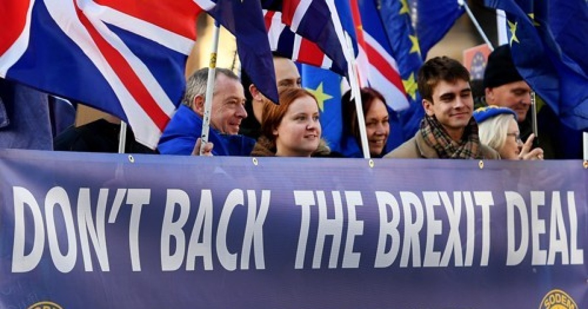 BRITAIN BREXIT PROTESTS