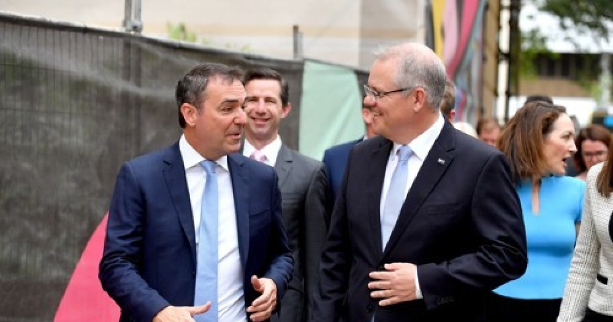 AUSTRALIA SCOTT MORRISON SPACE ANNOUNCEMENT