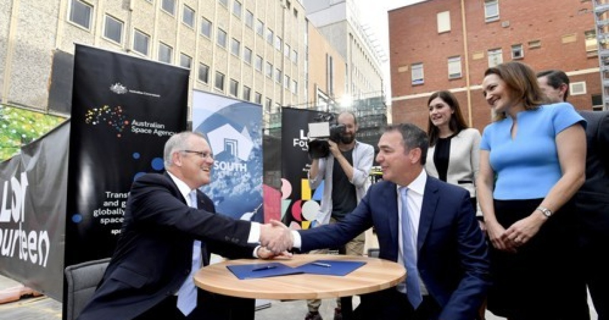 AUSTRALIA SCOTT MORRISON SPACE ANNOUNCEMENT