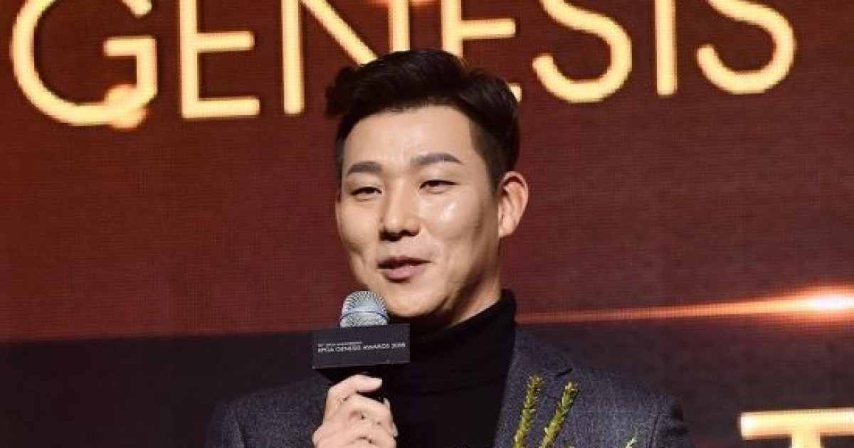 [ST포토] 김봉섭, 2018 KPGA 장타상