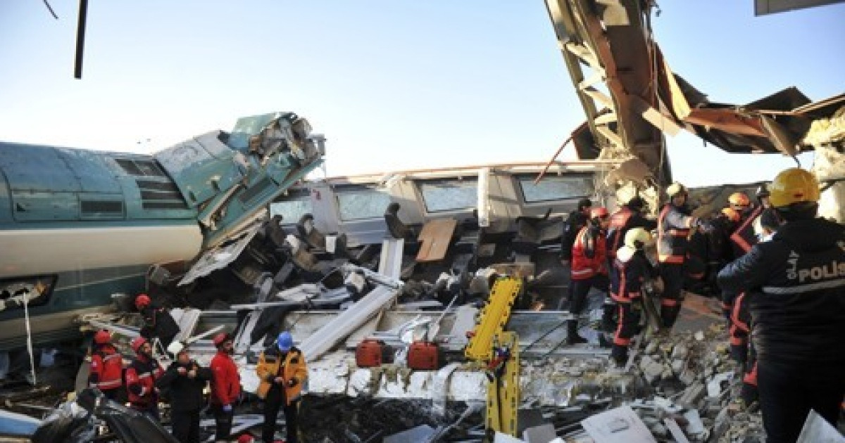 Turkey Train Accident