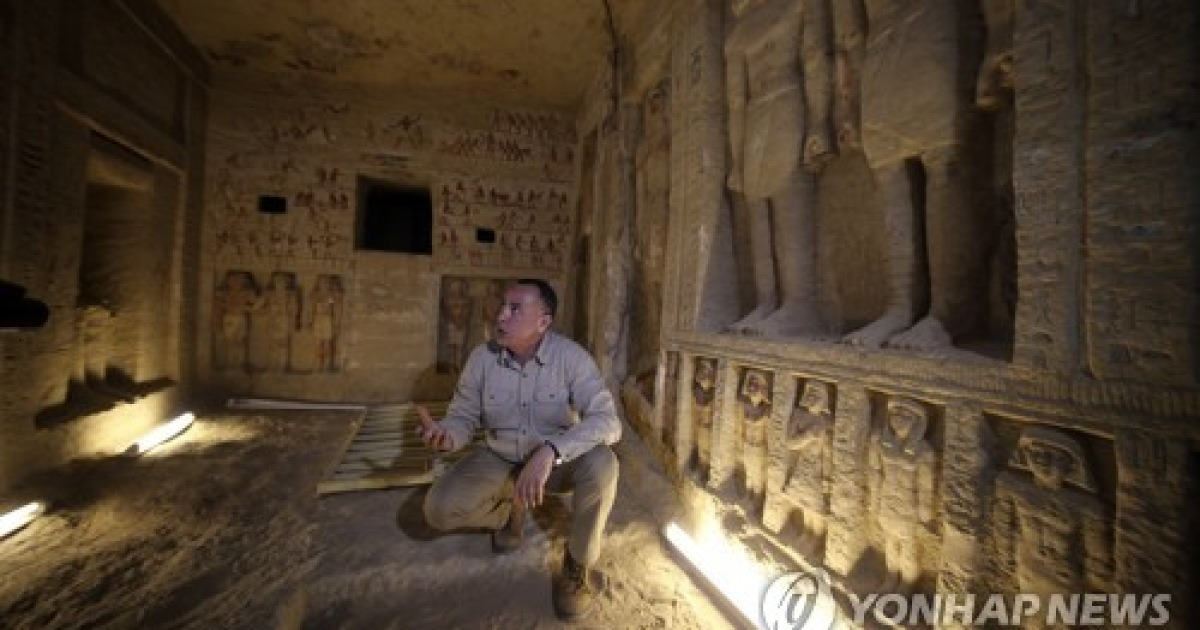 EGYPT ARCHEOLOGY WAHTYE TOMB DISCOVERY