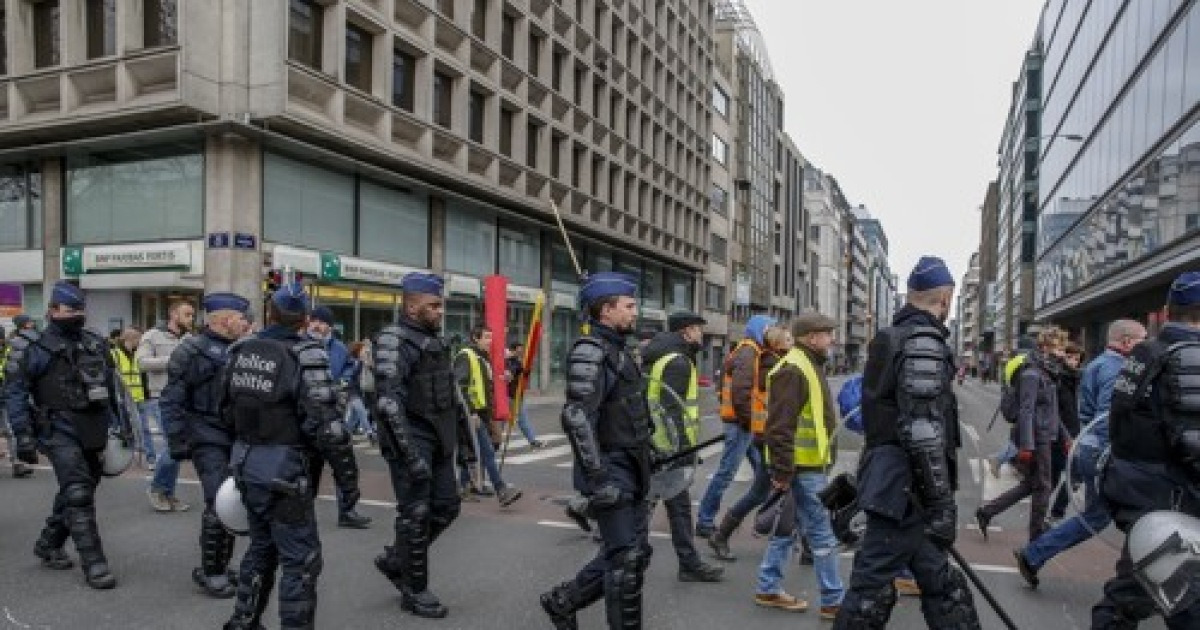 BELGIUM PROTEST YELLOW VESTS