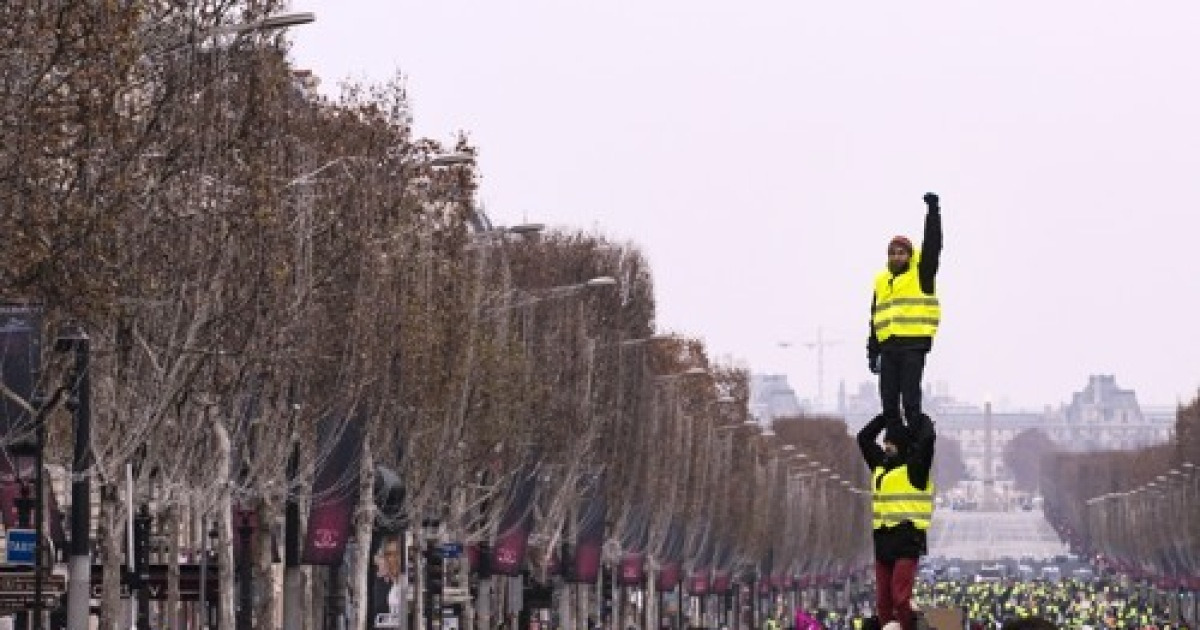 FRANCE PROTEST YELLOW VESTS