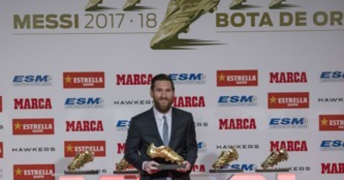 Spain Messi Golden Boot