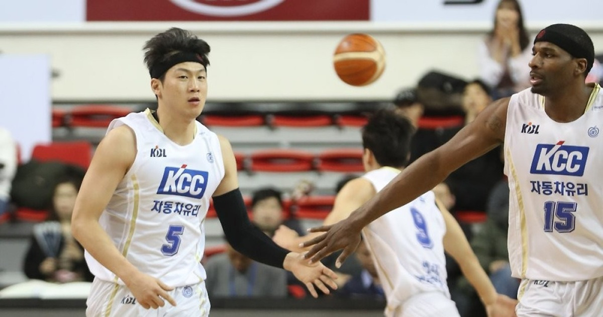 KCC 이정현-브라운 맹활약