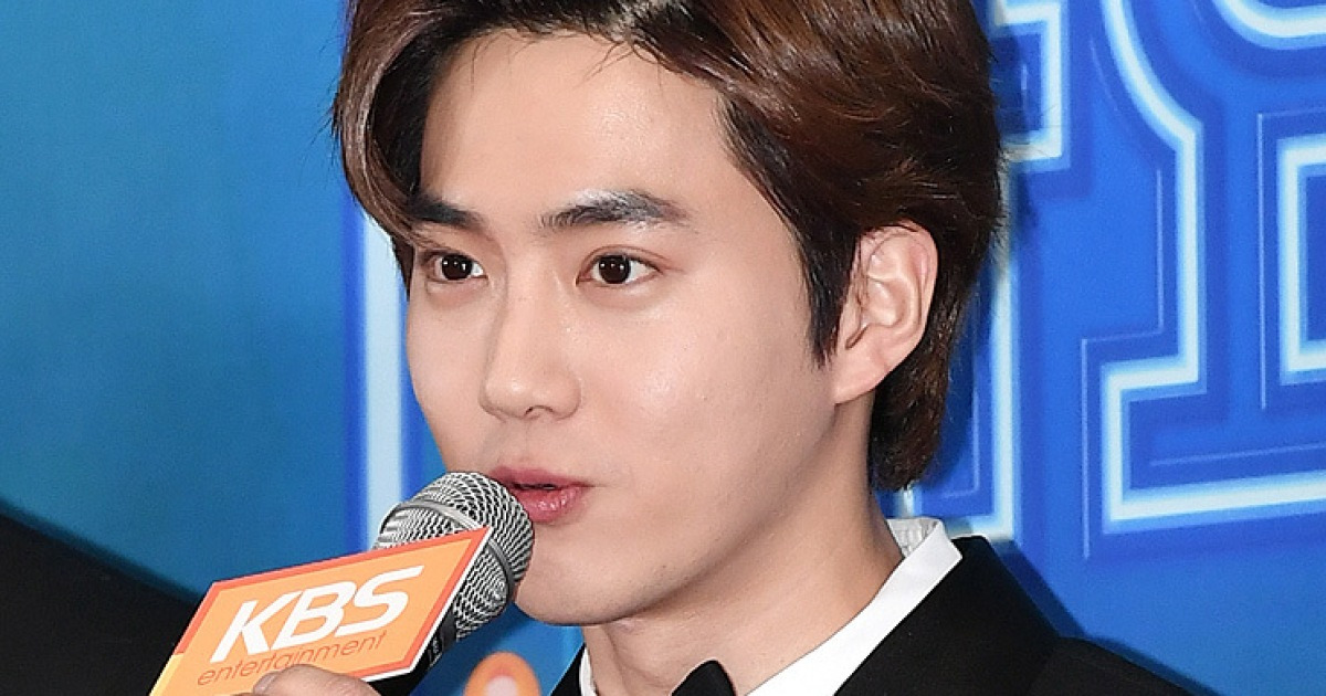 엑소 수호 '저희 꼭 기대해주세요~' (KBS 가요대축제) [포토엔HD]