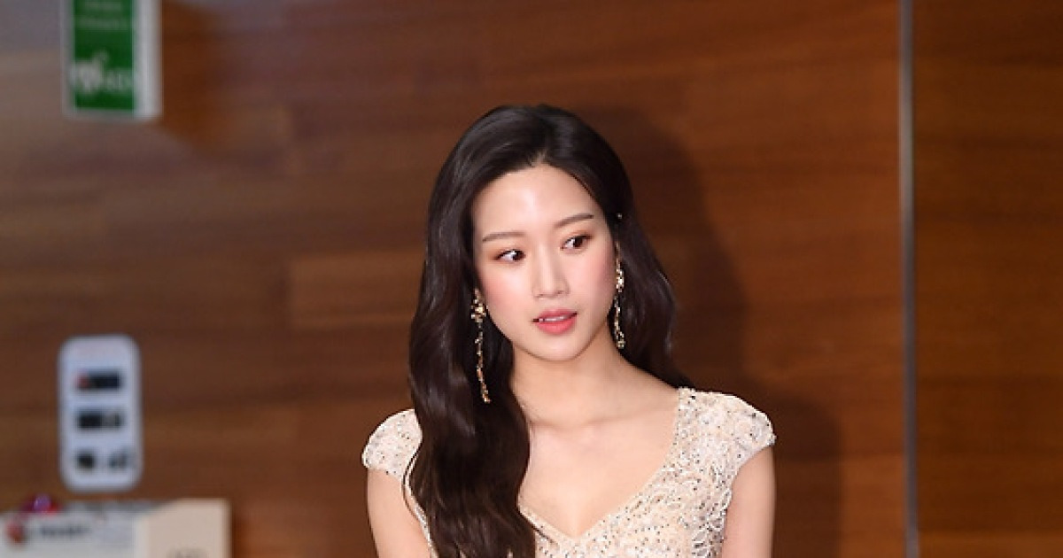 [TD포토] 문가영 '슬림한 몸매라인'(MBC연기대상)