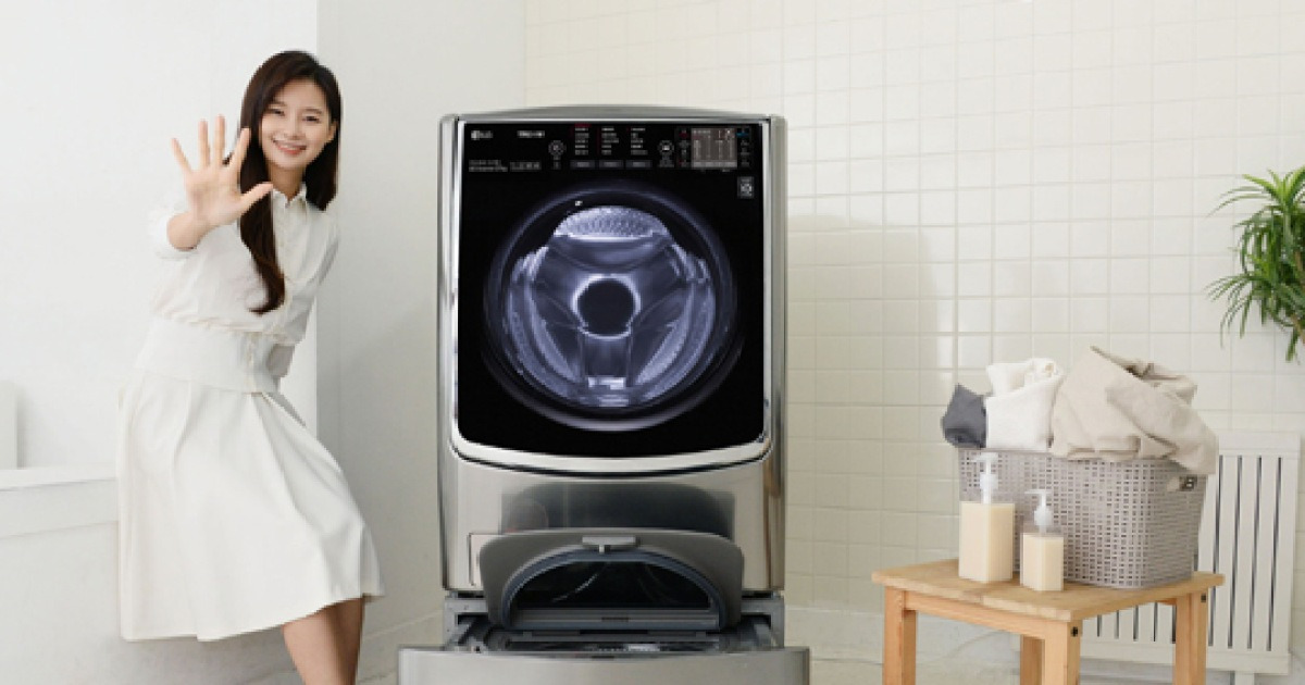 LG전자, 세탁시간·에너지사용량 줄인 드럼세탁기 '트롬 플러스' 출시