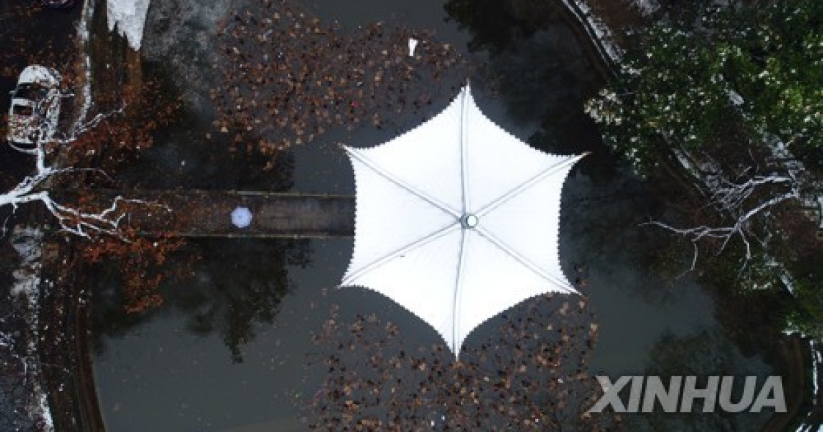 CHINA-CHANGSHA-YUELU MOUNTAIN-SNOW (CN)