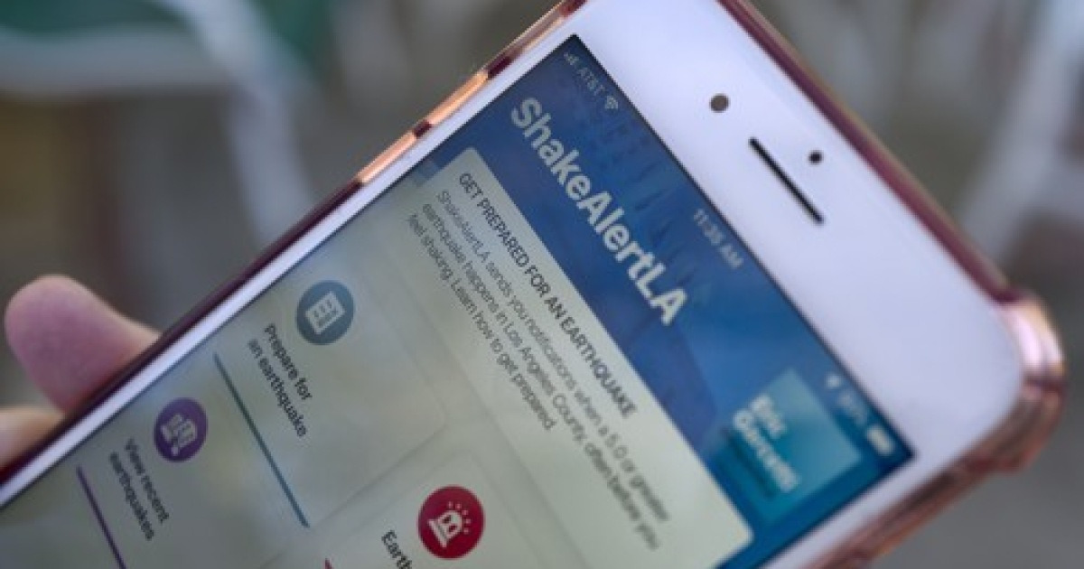 LA Earthquake Alert App