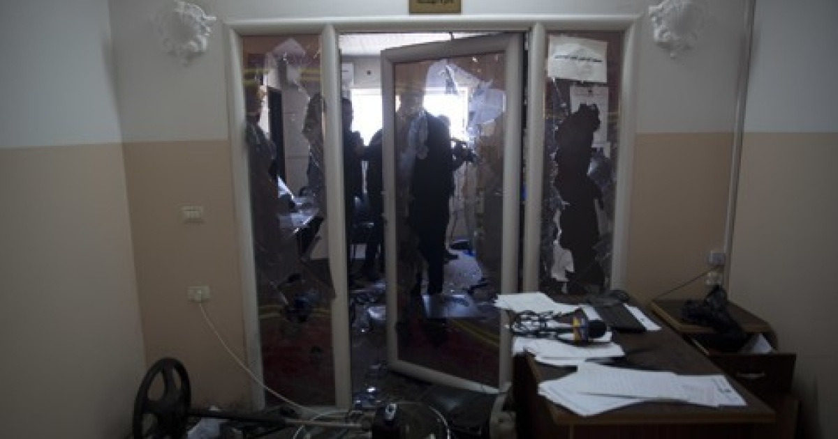 Gaza TV Raid