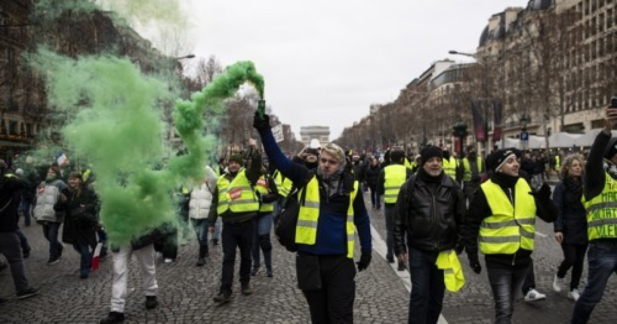 FRANCE POLITICS YELLOW VESTS PROTEST