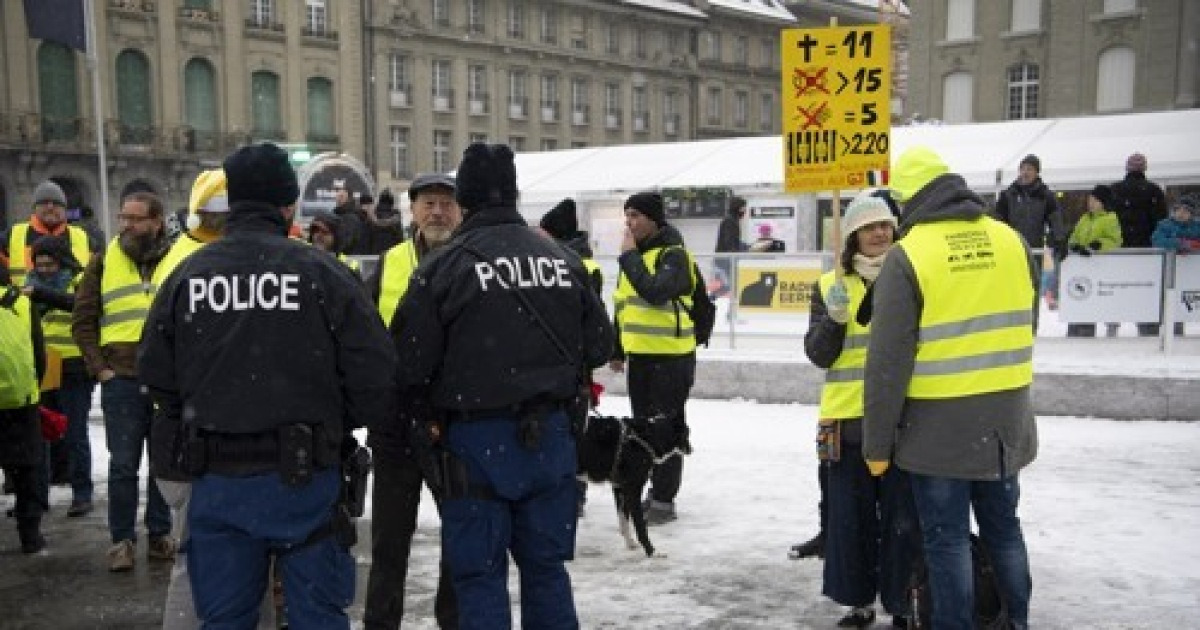 SWITZERLAND YELLOW VESTS PROTEST