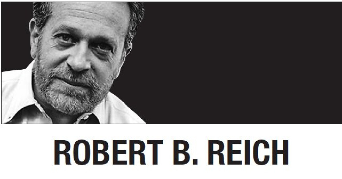 [Robert B. Reich] America's New Year's resolution
