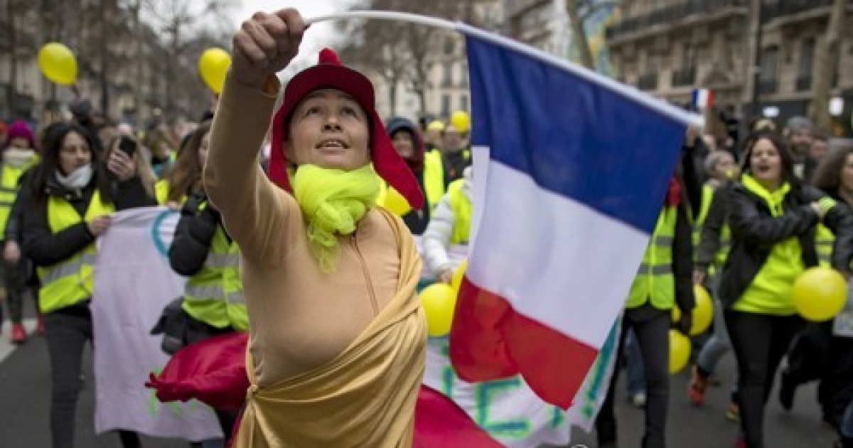FRANCE PROTEST YELLOW VESTS