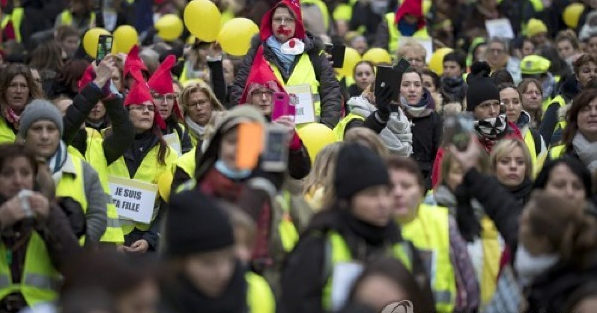 FRANCE PROTEST YELLOW VESTS